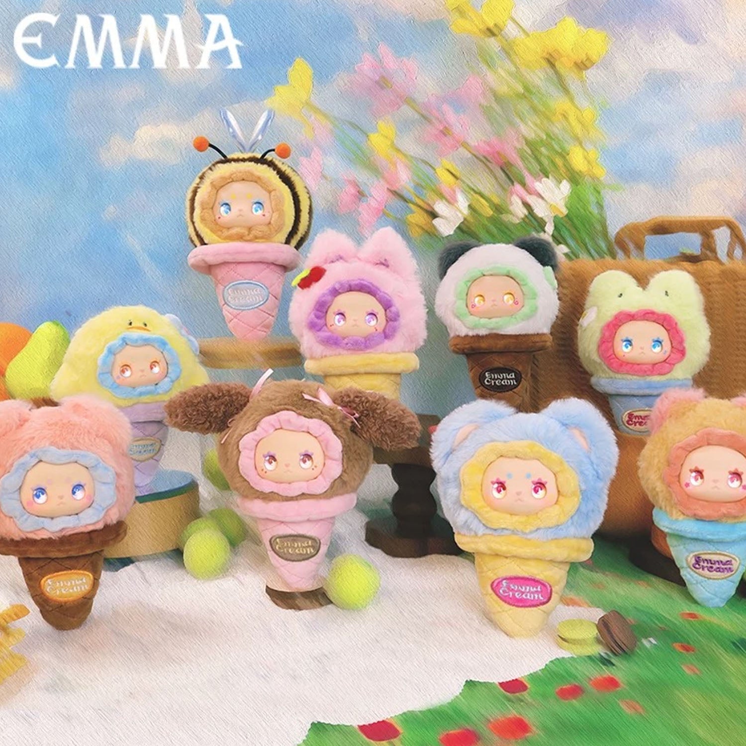 LOVELY EMMA Scoop Ice Cream Plush Series Blind Box
