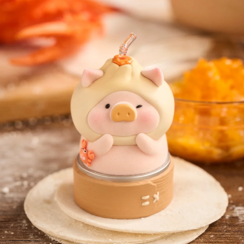 LULU THE PIGGY Crab Roe Bun Hanging Card