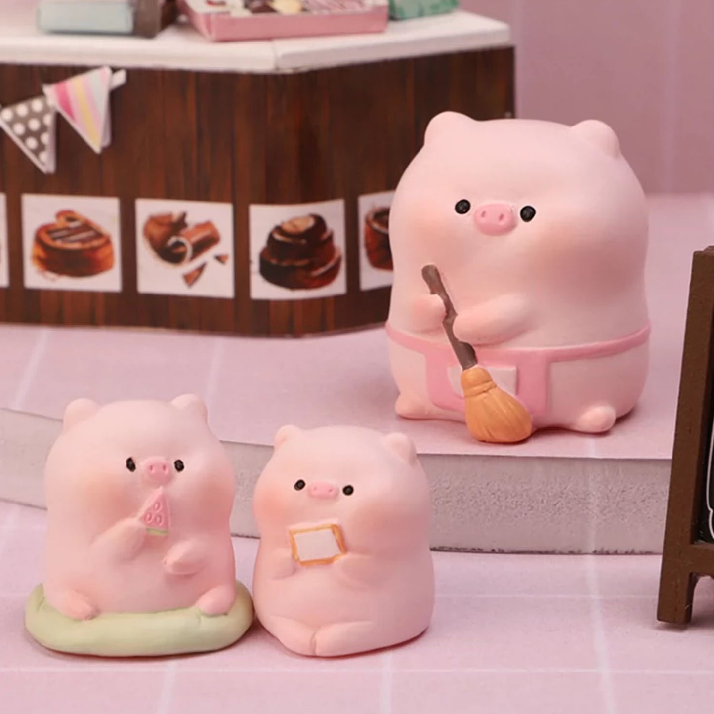 Piggy Restaurant Series Mini Bean Blind Box – TTMart